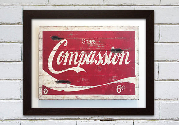 COMPASSION MEDIUM PRINT – Positive Pop