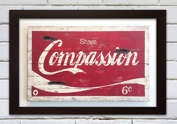 COMPASSION LARGE FORMAT PRINT – Positive Pop
